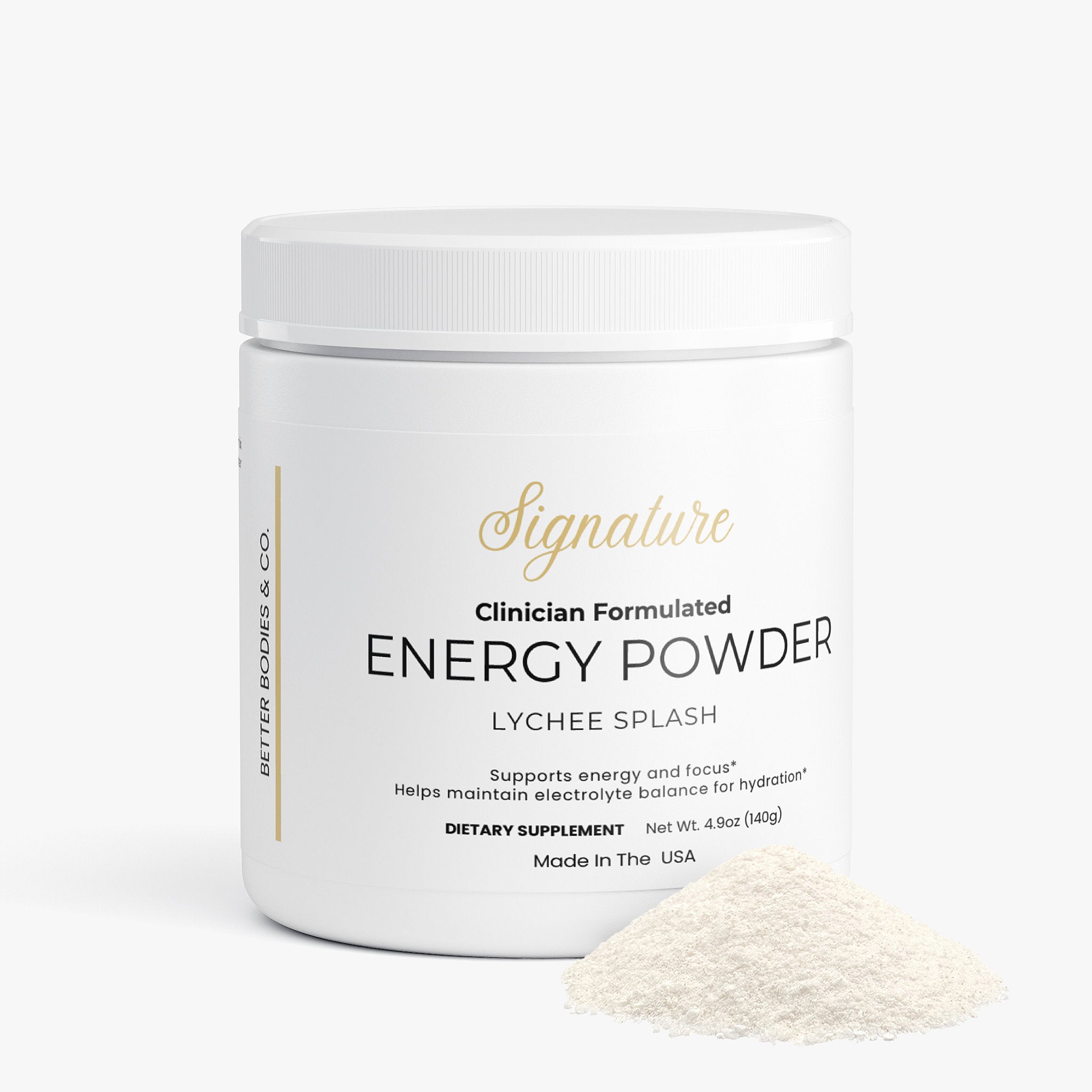 Energy Powder (Lychee Splash Energy) – Better Bodies Now