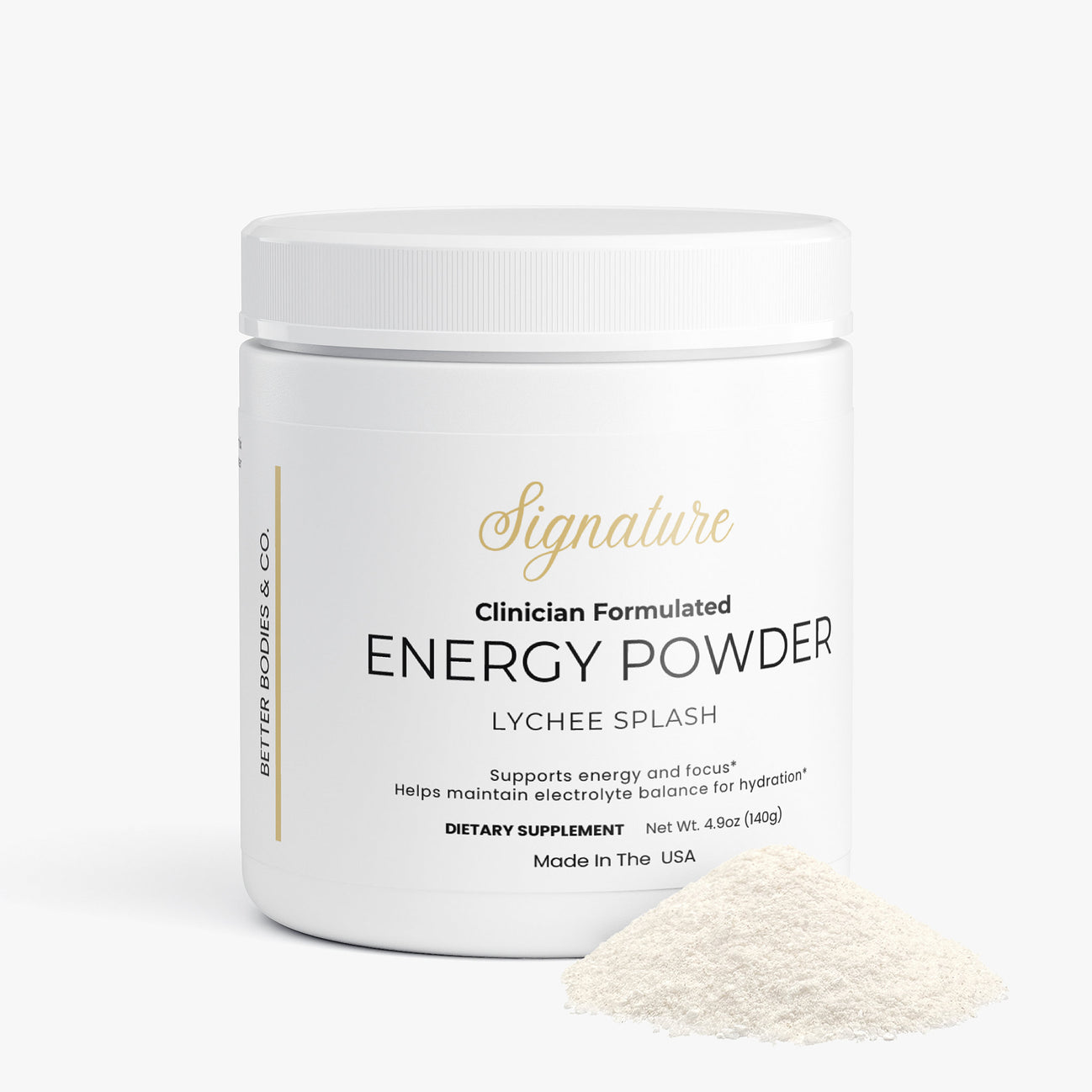 Energy Powder (Lychee Splash Energy) – Better Bodies Now